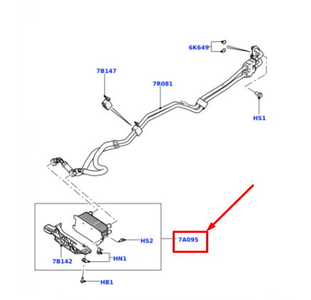 Genuine Land Rover Oil Cooler Assembly LR028937 for sale online | eBay