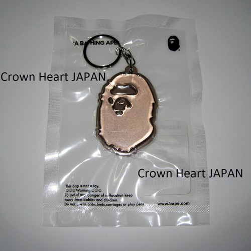 New A BATHING APE APE HEAD REFLECTIVE KEYCHAIN from BAPE (Choose one ...
