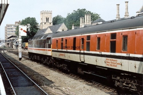 PHOTO CLASS 47 LOCO NO 47973 + RDB 975547 AT LINCOLN 1990 | eBay