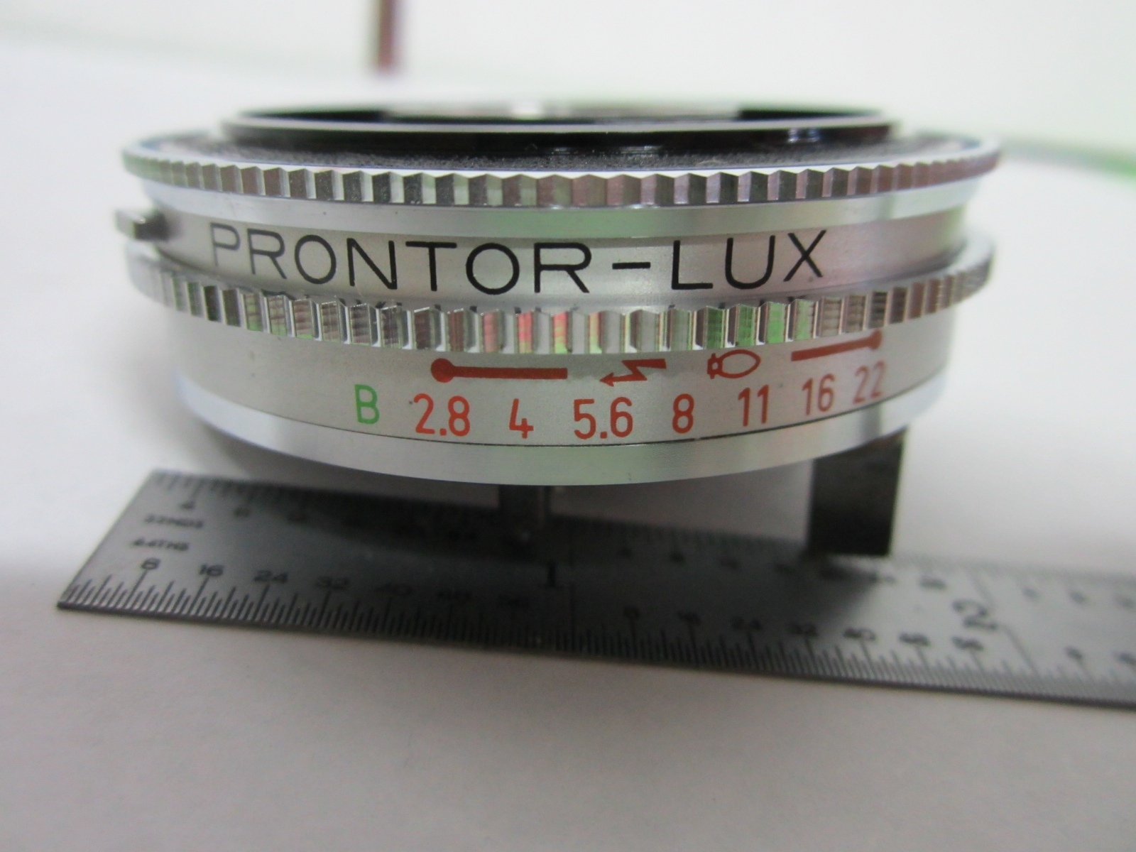 FOR PARTS MICROSCOPE PART PRONTOR LUX PRESS CAMERA SHUTTER AS IS BIN#S2 ...