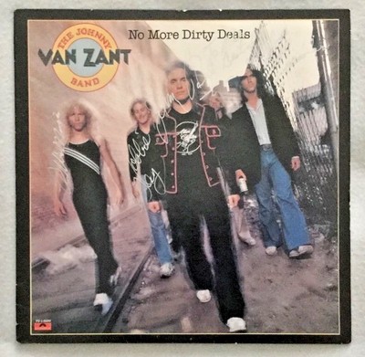 The Johnny Van Zant Band "No More Dirty Deals" Vinyl - Autographed ...