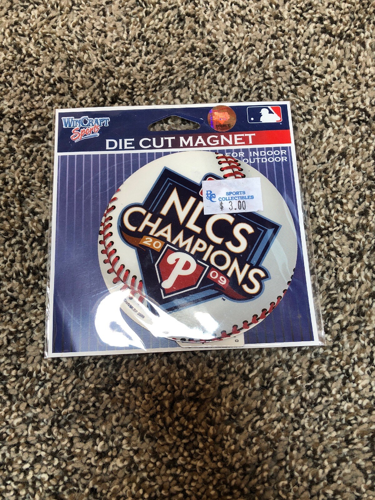 2009 NLCS Philadelphia Phillies Champions Magnet Sealed New | eBay