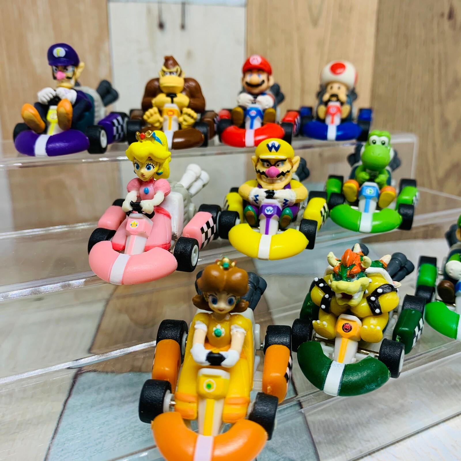 Nintendo 2008 Mario Kart Wii Pullback Car Set All 10 Types | eBay