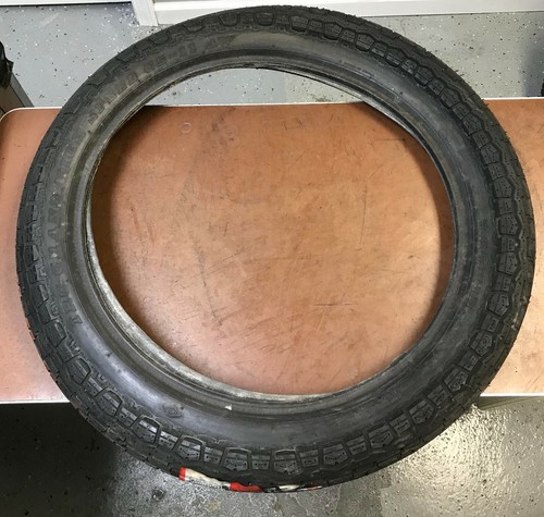 Vintage NOS IRC Grand High Speed GS-11 AW 3.50H19 Motorcycle Tire Front ...