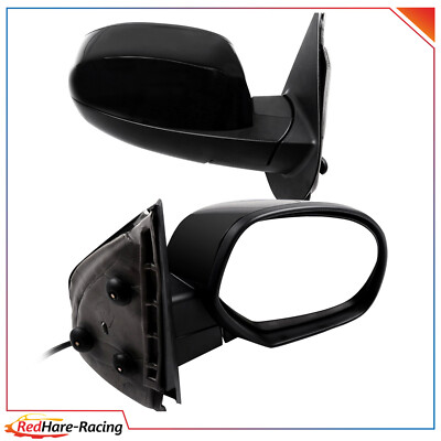 Left + Right Power Heated Side View Mirrors Fits 2007 2008 2009-2013 ...