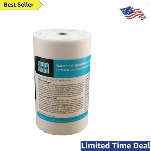 Waterproofing Membrane Fabric - 6" x 75' Roll - Waterproof - Solid ...