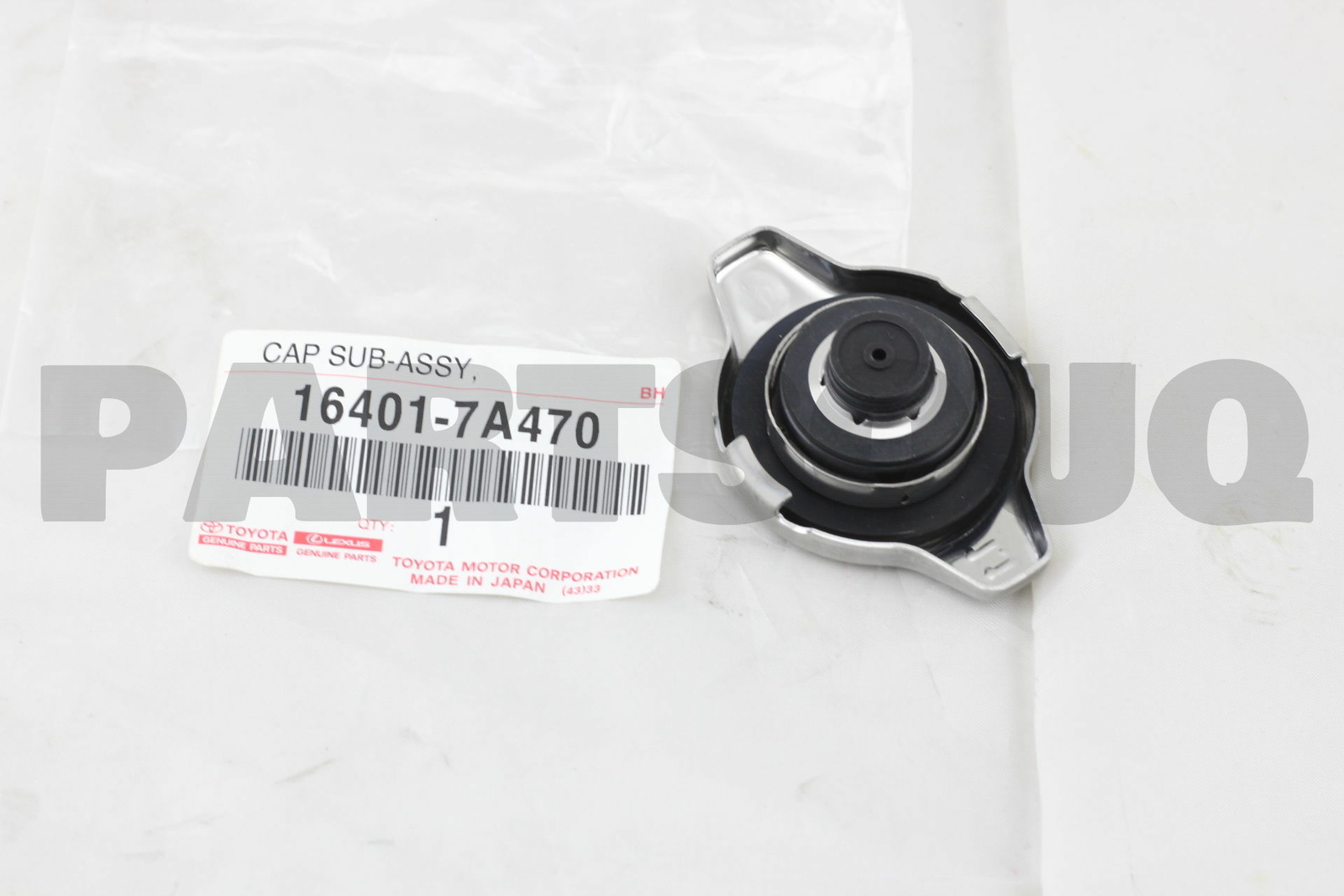 164017A470 Genuine Toyota CAP SUB-ASSY, RADIATOR 16401-7A470 | eBay