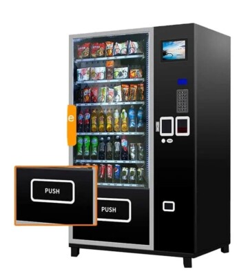 Vending Machine Snack & Beverage Combo | 300 Item cap. Cash Slot and ...