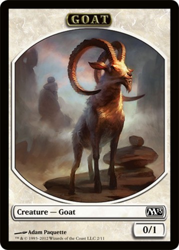 MTG 10 Goat Token, Light Play, English Magic 2013 | eBay