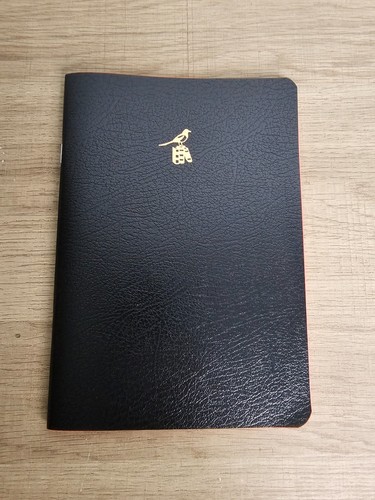 Black Handmade Italy Stationary Journal Note Book Bieffe Writing Diary ...