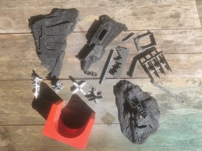 Warhammer 40k Crashed Aquila Lander Tank traps. Tunnel. Scatter terrain ...