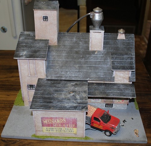 O Gauge Model Menards Feed and Seed Building Very Rare READ | eBay