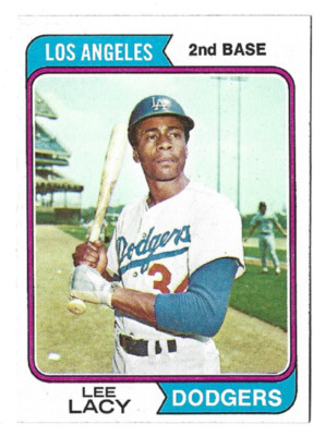LEE LACY 1974 Topps Baseball # 658 Los Angeles Dodgers NM - MT | eBay