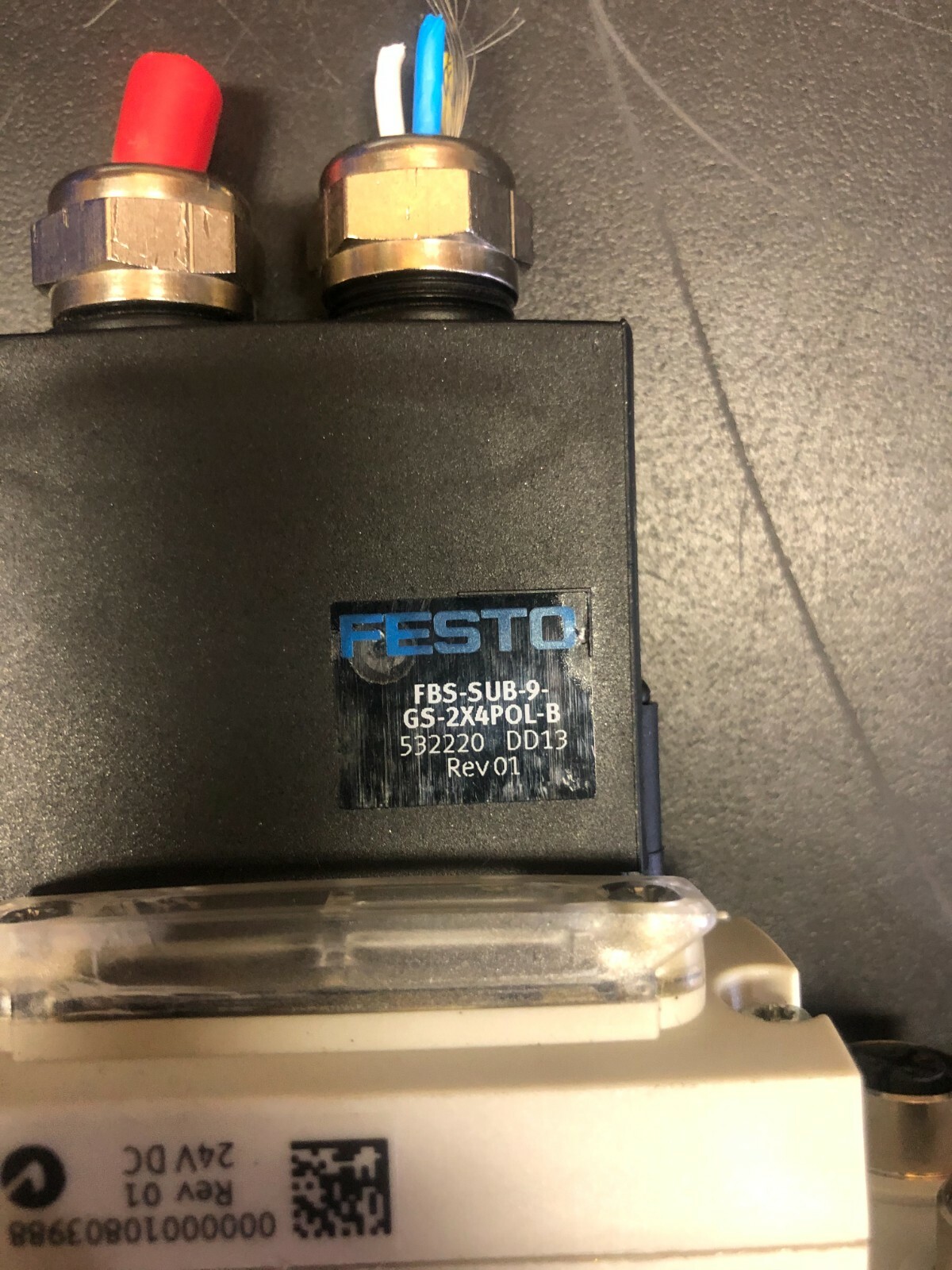 FESTO Fieldbus/Busnode Module CTEU-CC W/ NAPC-F1-E-M12 Base | eBay