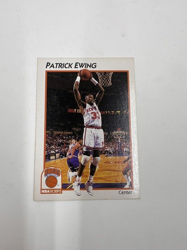 1991-92 NBA Hoops Patrick Ewing #26 Basketball Card | eBay
