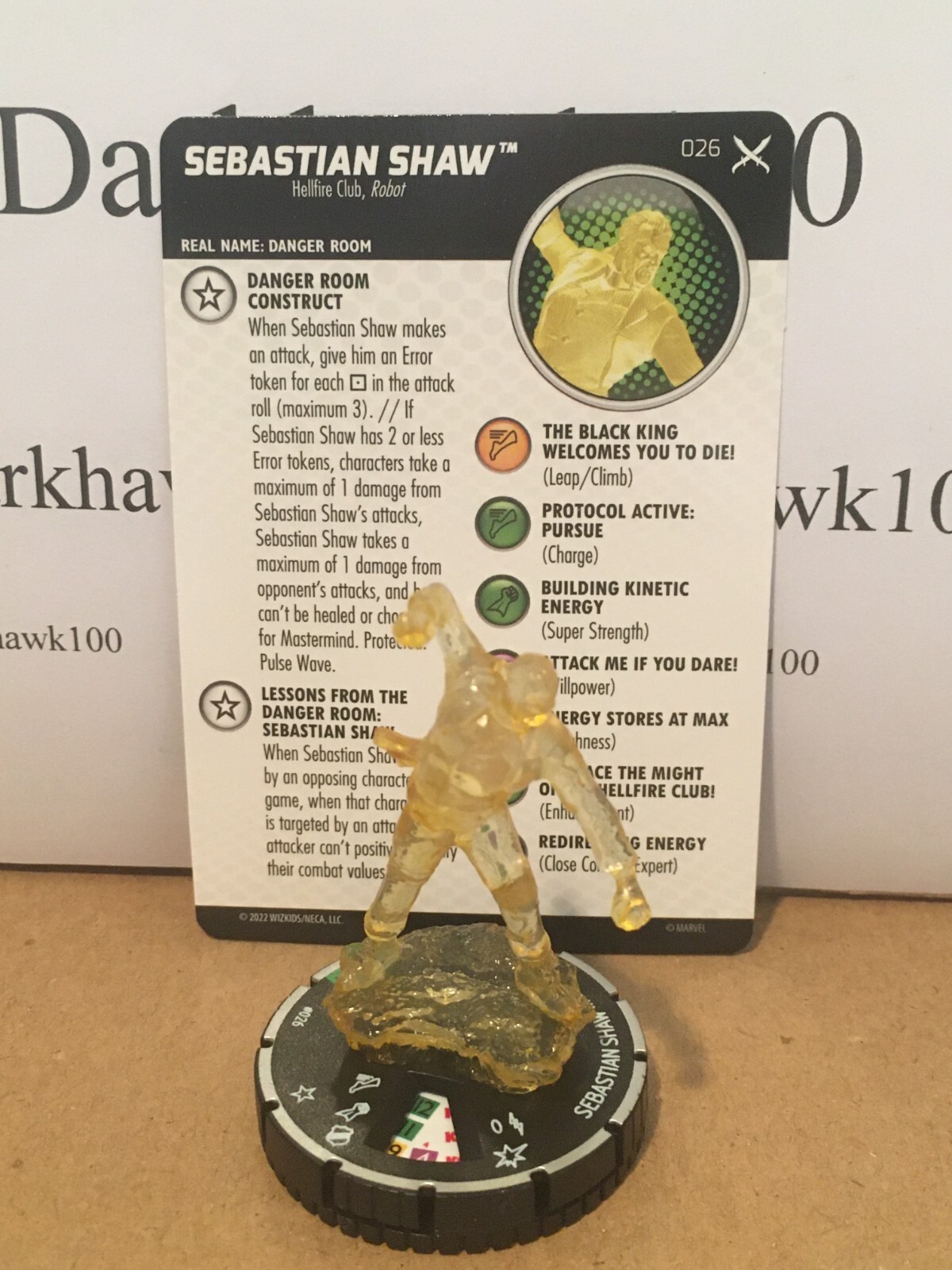 Heroclix Sebastian Shaw 026 Marvel X-Men X of Swords 26 | eBay