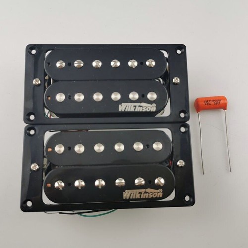 Wilkinson Ainico V Humbucker Pickups with Capacitor for Gibson Epi LP ...