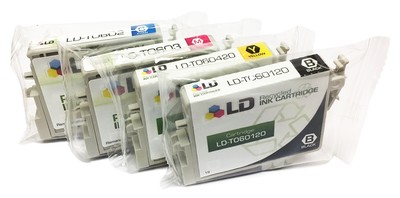 High Quality LD Remanufactured Ink Cartridges – 4 per Package (CMYK) | eBay