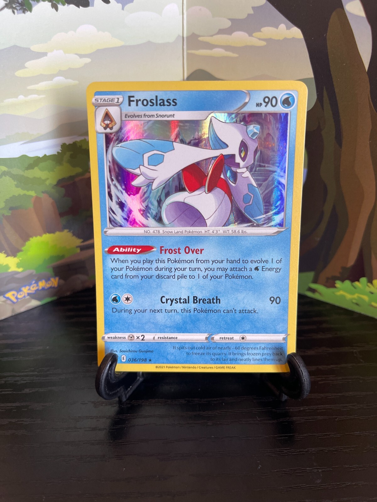 Froslass 036/198 - Chilling Reign - Holo Rare - Pokemon Card TCG - LP ...