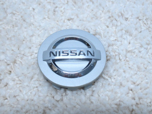 NISSAN 370Z ALTIMA GT-R OEM ALLOY WHEEL SILVER CENTER CAP 40342-AU510 ...