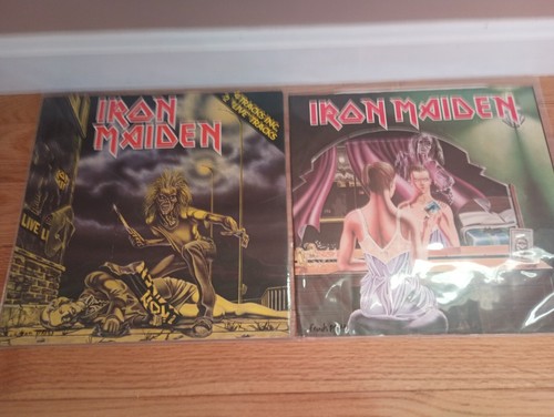 Iron Maiden 12" Single Vinyl LP Twilight Zone and Sanctuary German ...