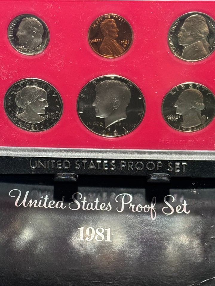 1981 S Roosevelt Dime Gem Proof Clad FROM MINT SET TYPE 1 | eBay
