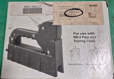 Rehau 266117 RB 5 pipe stapler, free UPS shipping CONUS | eBay