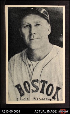 1936 National Chicle Fine Pen Premiums Rube Walberg Red Sox 5 - EX | eBay