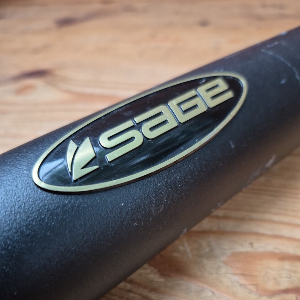 Sage Solid Metal Fly Rod Tube for Model ONE 696-4 Fly Fishing Black Rod ...