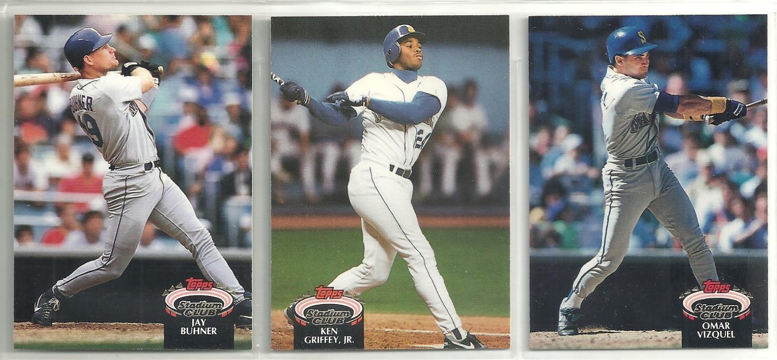 Seattle Mariners 1992 Stadium Club 33-card Baseball Team Set Ken ...