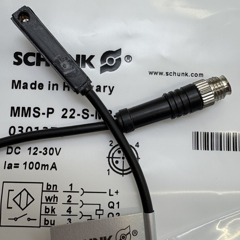 1pc New schunk MMS-P 22-S-M8-PNP 0301370 Proximity Sensor Switch 100mA ...