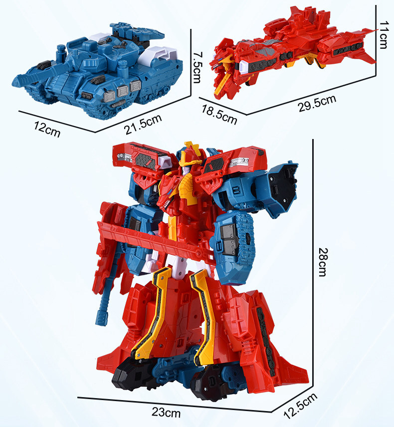 TOBOT V Galaxy Detectives 11" Invincible Big Beast Figure Robot ...