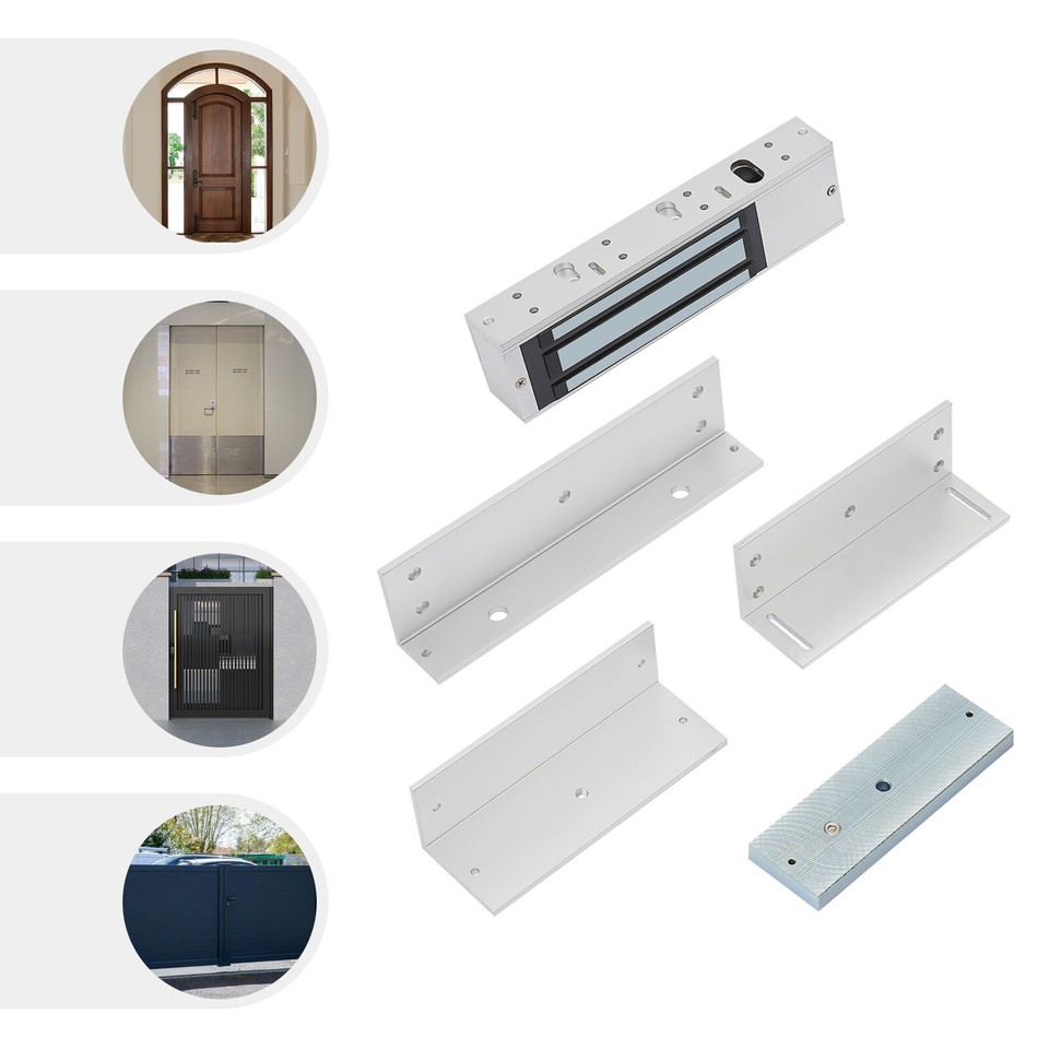 Electric Magnetic Lock Access Control Door 1100LBS Force ...
