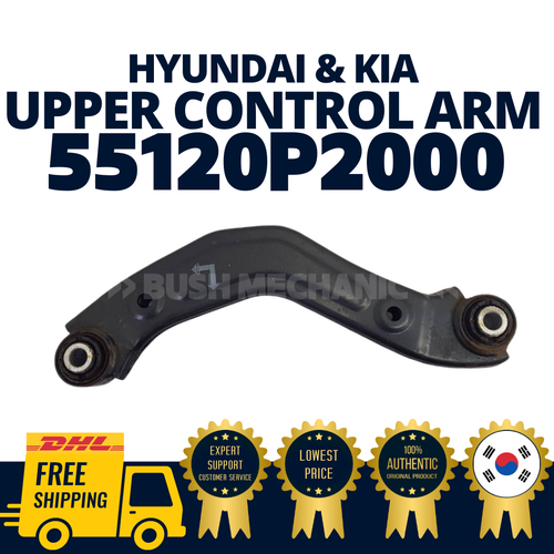 GENUINE OEM Hyundai Kia Upper Suspension Control Arm Complete Santa Fe ...