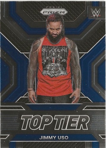 V69) 2023 Panini Prizm WWE Wrestling Jimmy Uso Top Tier #25 | eBay