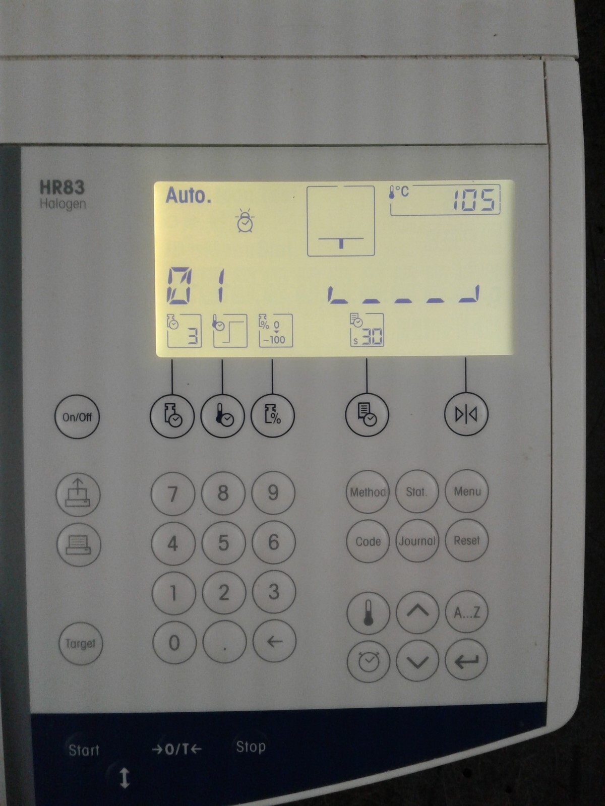 Mettler Toledo HR83 Halogen Moisture Analyzer | eBay