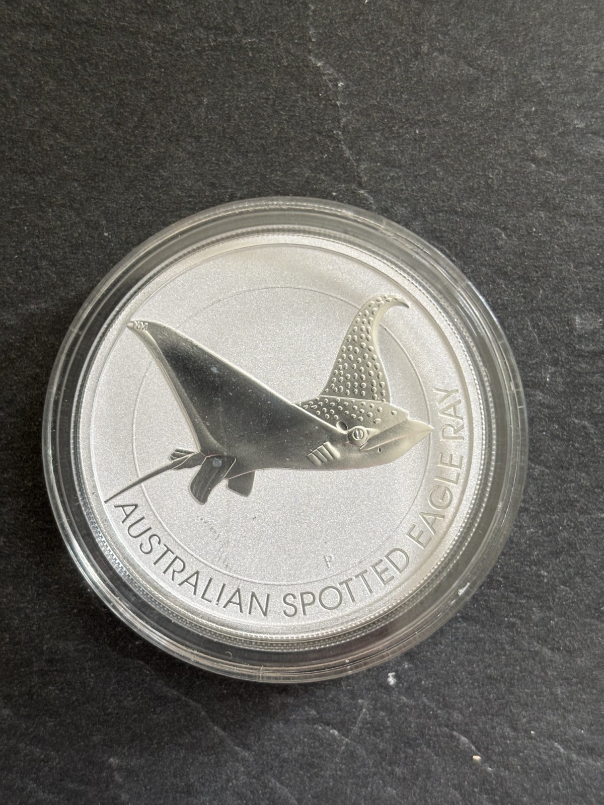 2021 Australian $2 Spotted Eagle Ray 1.5 oz 1 1/2 oz .999 Silver ...