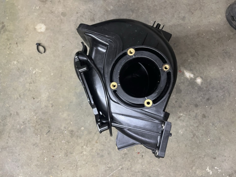 2005 Seadoo RXT Air Intake Manifold With Riva Intercooler Block Off ...