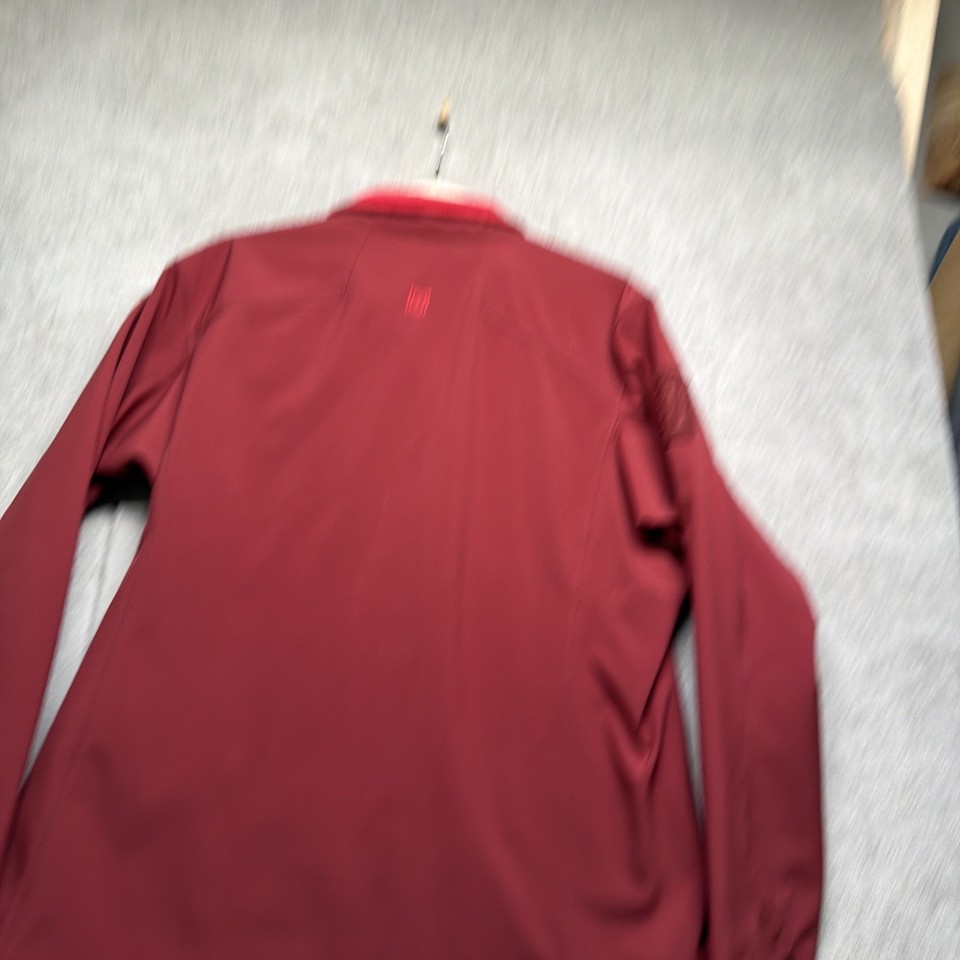 5.11 Tactical Men’s Burgundy Soft Shell Jacket Fleece Lined Full Zip ...