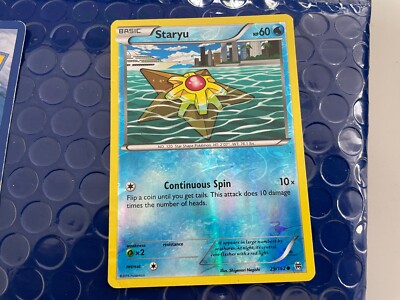 POKEMON CARDS BASIC STARYU HP60 29/162 ***** | eBay