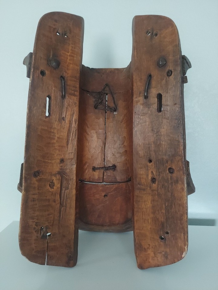 Antique Vintage Wooden Western Horse Saddle Toy Saddle Child photo ...