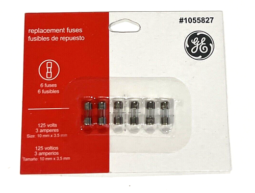 6 Replacement Fuses 3 AMP 125 Volts for Christmas Mini Lights | eBay