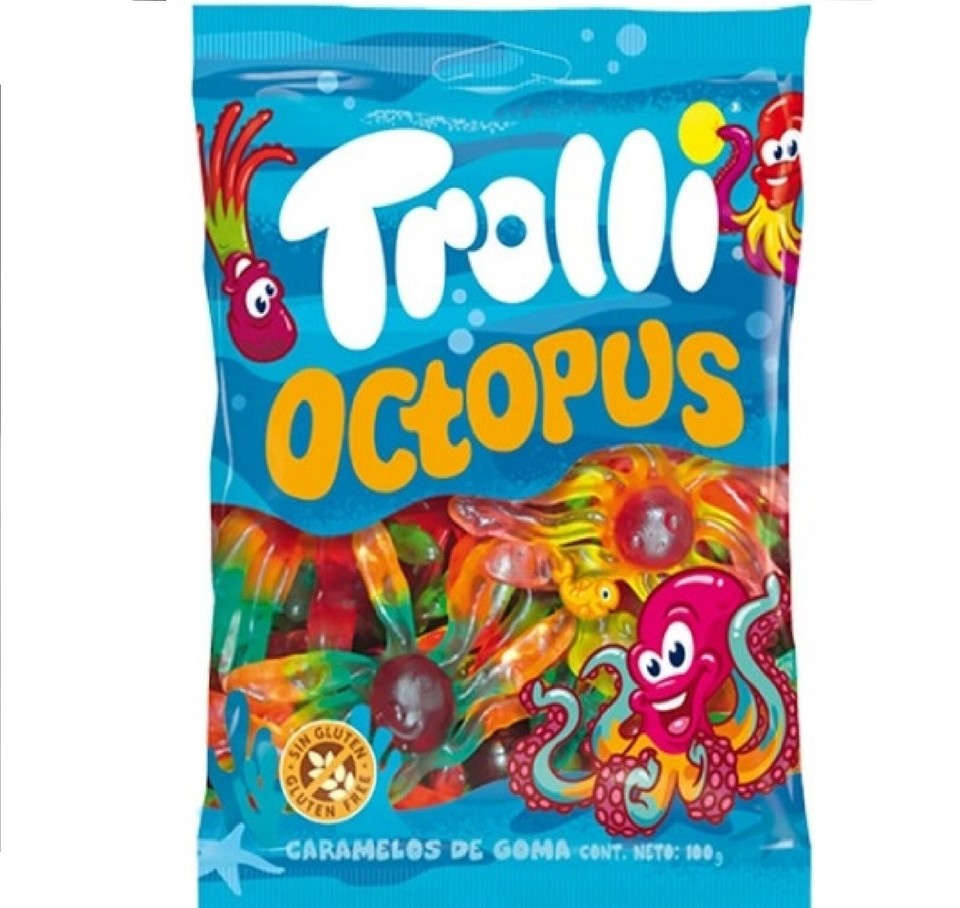 Trolli OCTOPUS Sweets Candy 3 x Bags Of 100gr / 3.53oz Each Bag | eBay