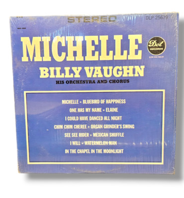 Billy Vaughn Michelle Vinyl LP 1966 I Will Elaine Mexican Shuffle Chim ...
