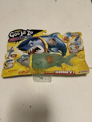 Heroes of Goo Jit Zu GOO SHIFTERS Primal THRASH Shark Stretchy Action ...