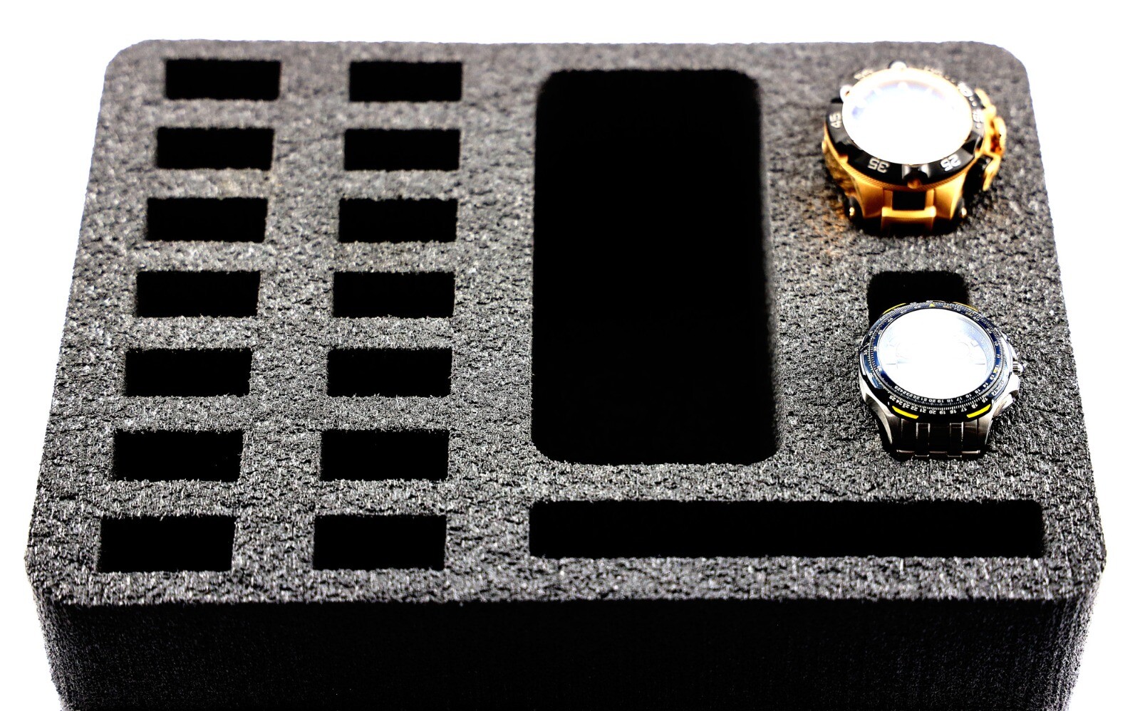 2 watch 14 knife EDC Every Day Carry insert fits Pelican 1400 Apache ...