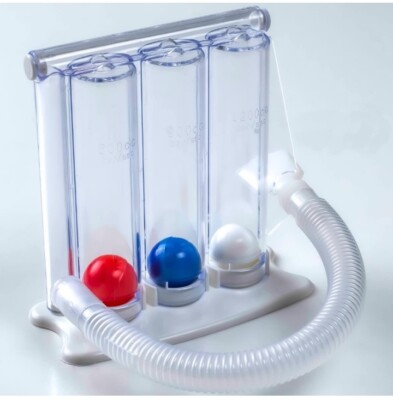 Breathing Lung Exerciser 3Ball Polyciser Respiratory Therapy Deep ...