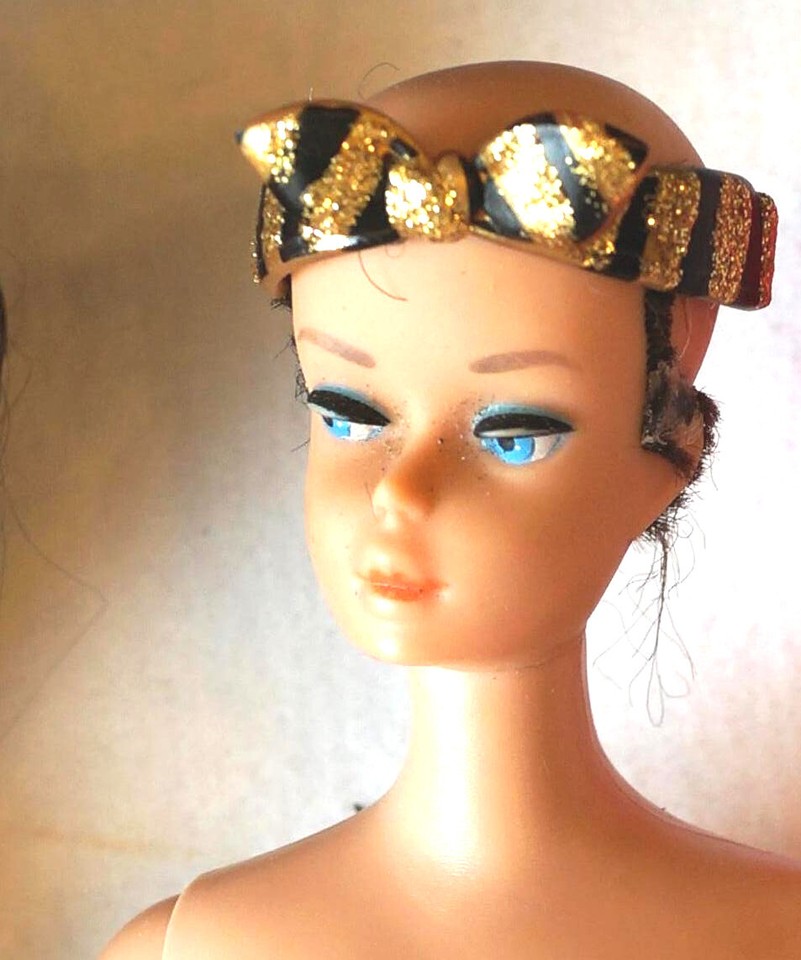 Vintage Barbie doll family hat headwear visor Heart Family California ...