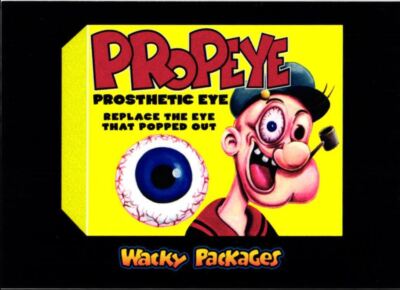 2018 Topps Wacky Packages ProPeye Animated Film Parody #4 | eBay