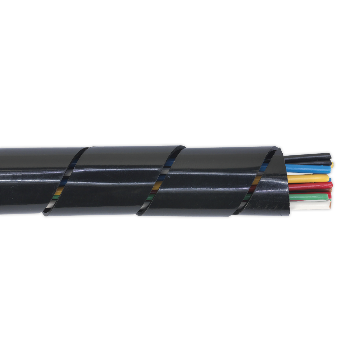 Spiral Wrap Cable Sleeving Ø22-44mm 10m - Sealey SWS2244 New | eBay